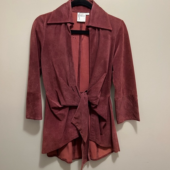 Finley | Tops | Finley Suede Shirt Jacket | Poshmark
